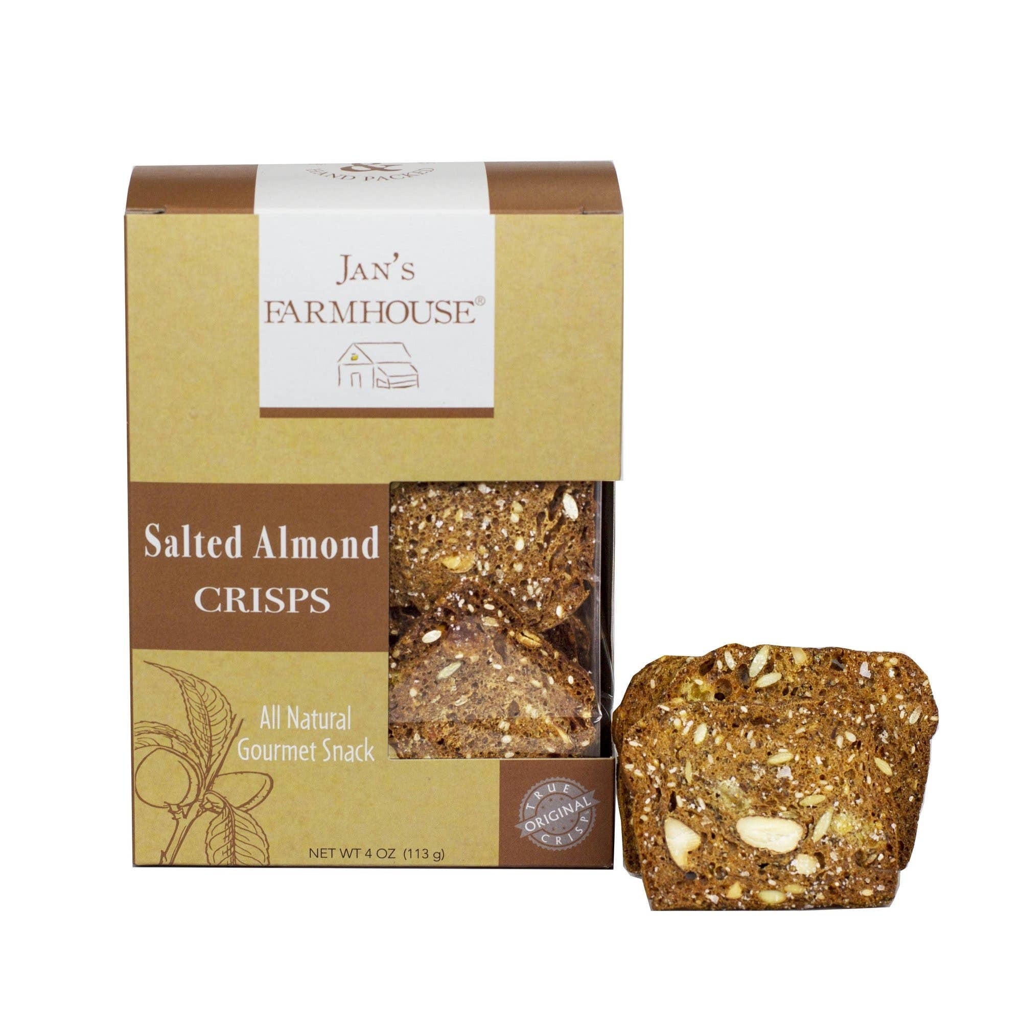 Salted Almond Crisps | Bella Gusto Olive Oil Co